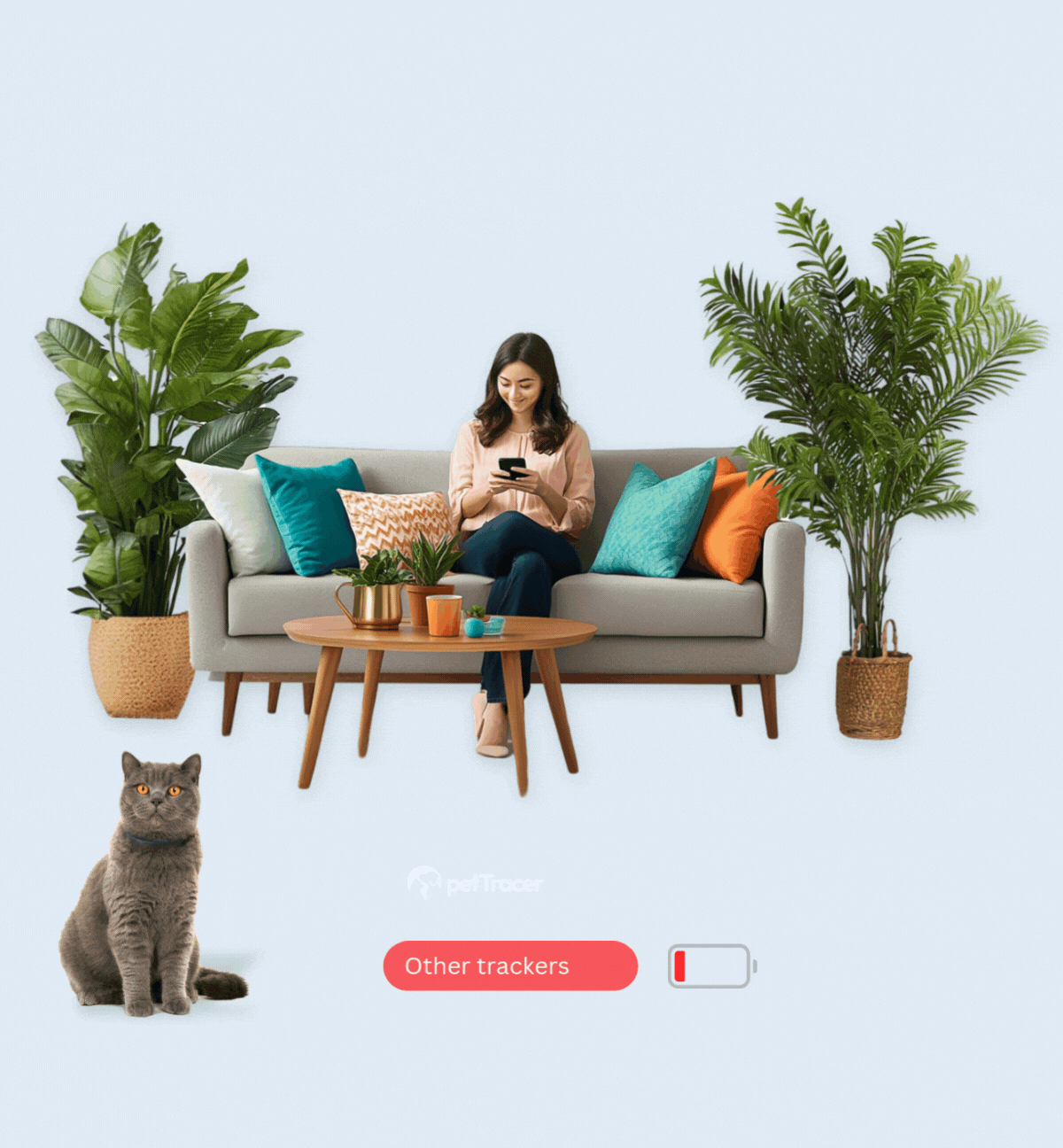 petTracer - GPS & Radio Tracker for cats